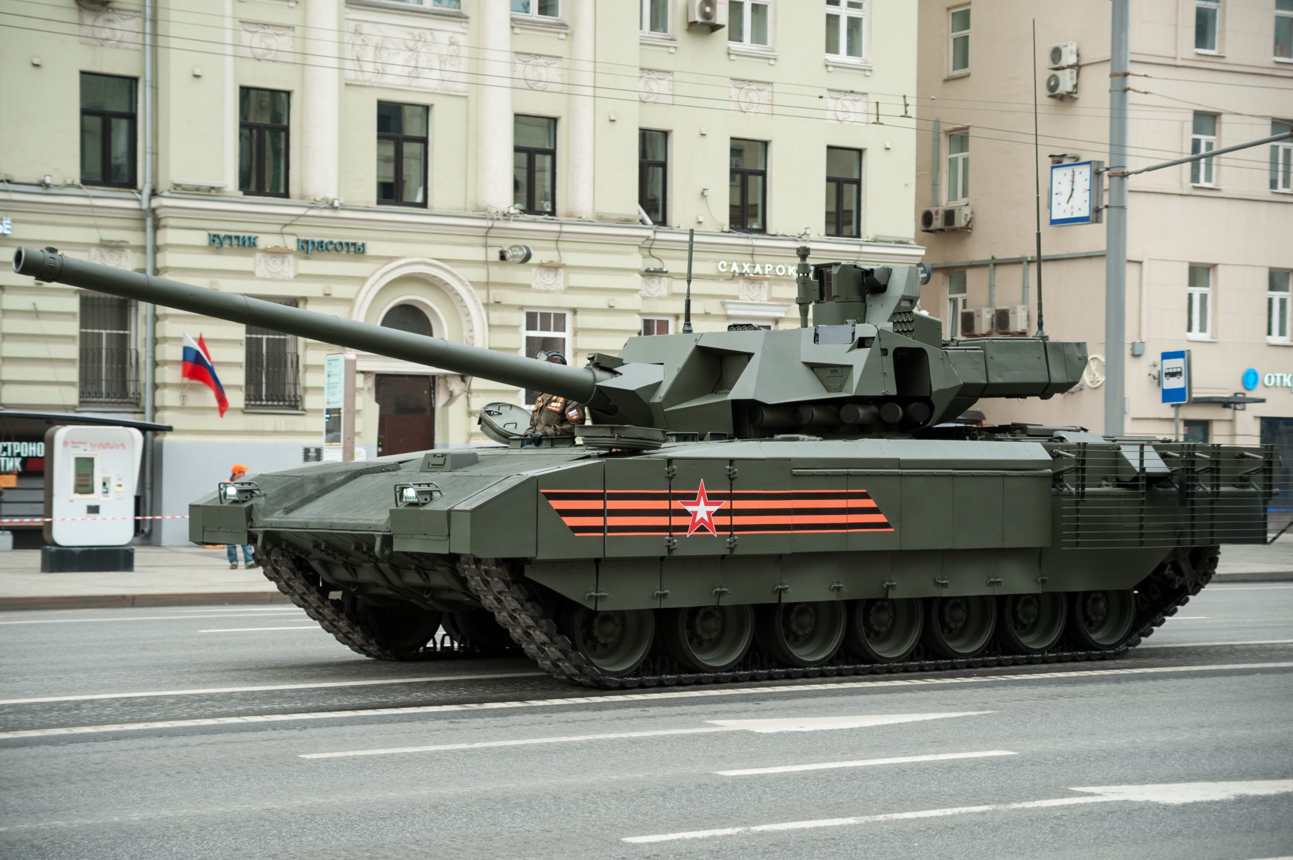 Russia’s T-14 Armata spotted at Midginskaya | Continental Defence