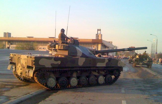 Russia Begins Serial Production of Sprut-SDM1 Tank Destroyer with ...