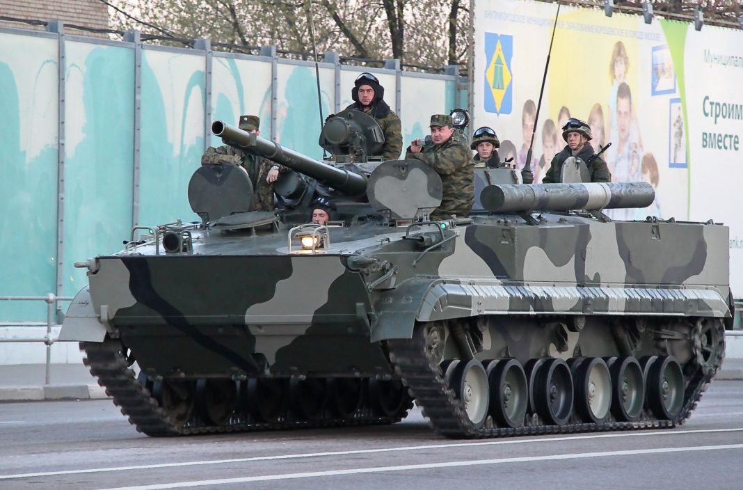 Russian BMP-3 Upgraded with Advanced Anti-Drone Systems and Enhanced ...